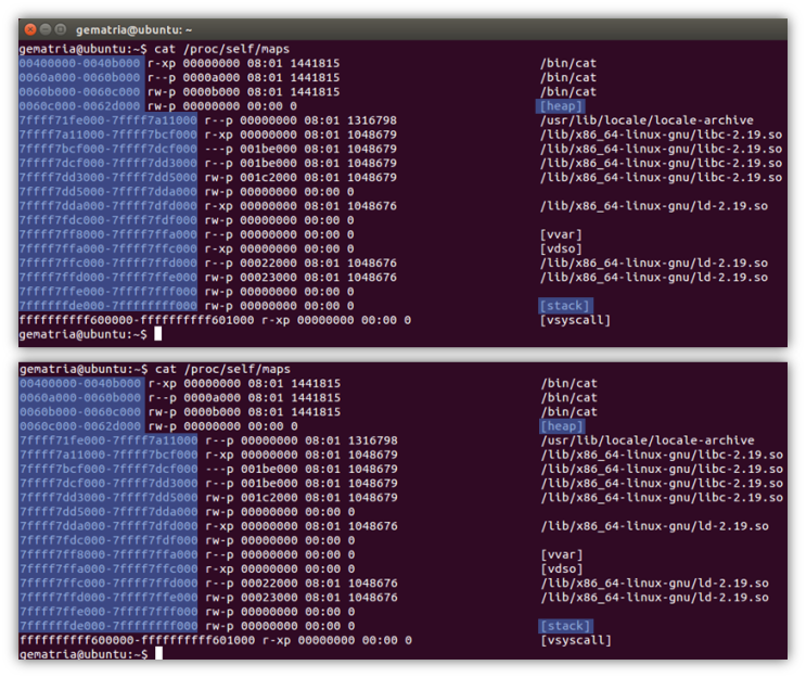 ASLR(Address Space Layout Randomization), 메모리 주소의 랜덤화 : 네이버 블로그