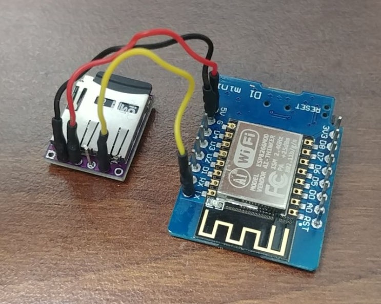 ESP8266으로 Data Logger DIY (SD 카드 기록) - II : 네이버 블로그