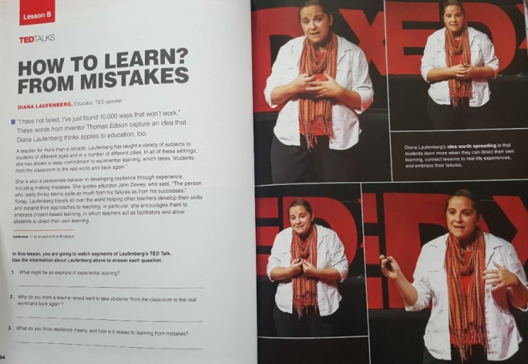 TED Talks] How to Learn? From Mistakes by Diana Laufenberg / 테드 강연 with ...