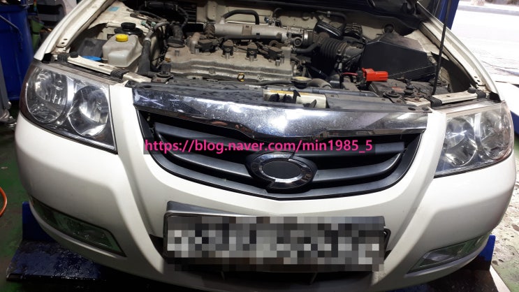 부천 카센터 현대카공업사 10년타기 정비센터 역곡남부점 르노삼성 구형sm3 파워 스티어링 오일교환 파워 저압 호스류 교환