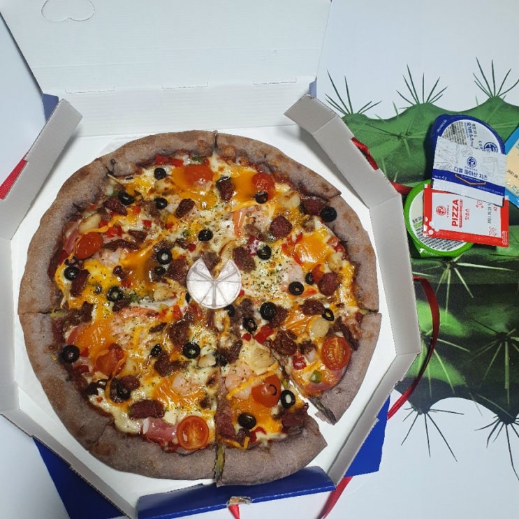 경기광주 회덕동 유로코피자 포장후기포장배달 맛집추천 네이버 블로그