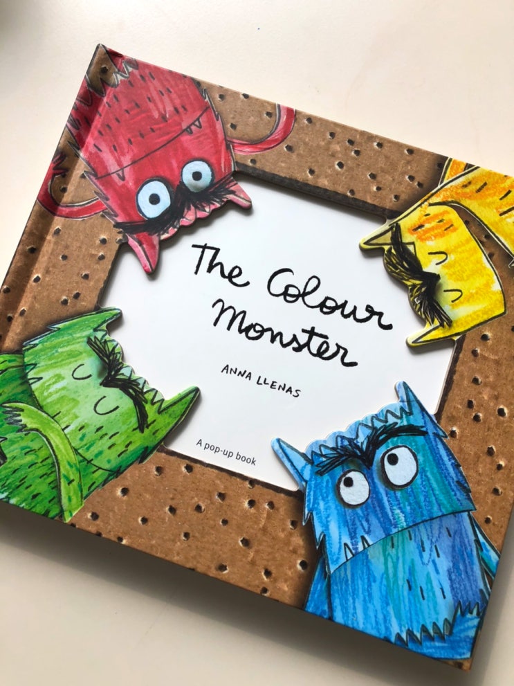 영어 그림책 : 컬러 몬스터 The Color Monster, Anna Llenas : 네이버 블로그
