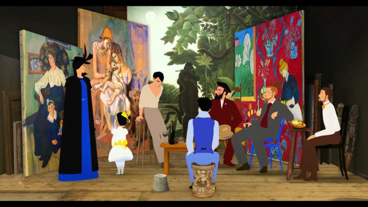 미셸 오슬로의 영화 #4 파리의 딜릴리 Dilili in Paris, 2018 : 네이버 블로그