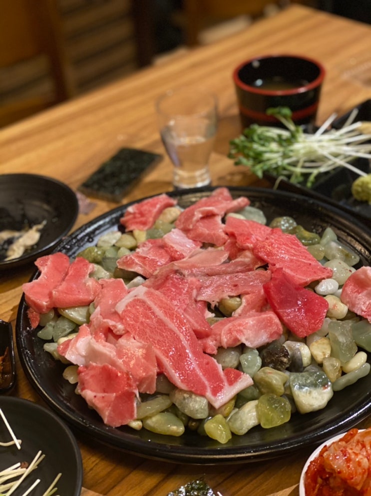 아쉽다무한리필이지만 리필을 하지 않은 참치집 참치한마리 신논현점 네이버 블로그