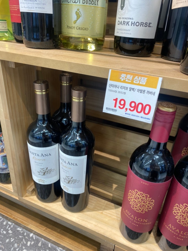 산타아나 리저브 말벡 2019 (Santa ana reserve malbec 2019) : 네이버 블로그