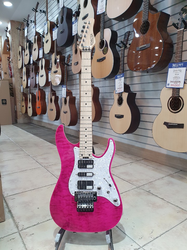 Schecter SD-2-24-Pink Maple - 쉑터 SD-2 : 네이버 블로그