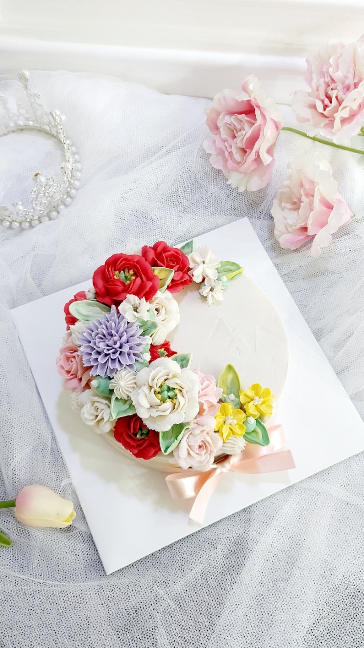 라임떡케이크 수원 떡케이크 기념일 생일 떡케이크 🎂 네이버 블로그