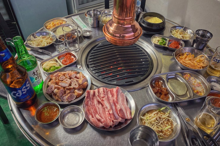 양양속초 현지 맛집 추천 삼겹살과 막창에 소주 한잔하기 좋은 양양터미널 앞 옛날 숯불 구이 해장은 주전골 단골식당