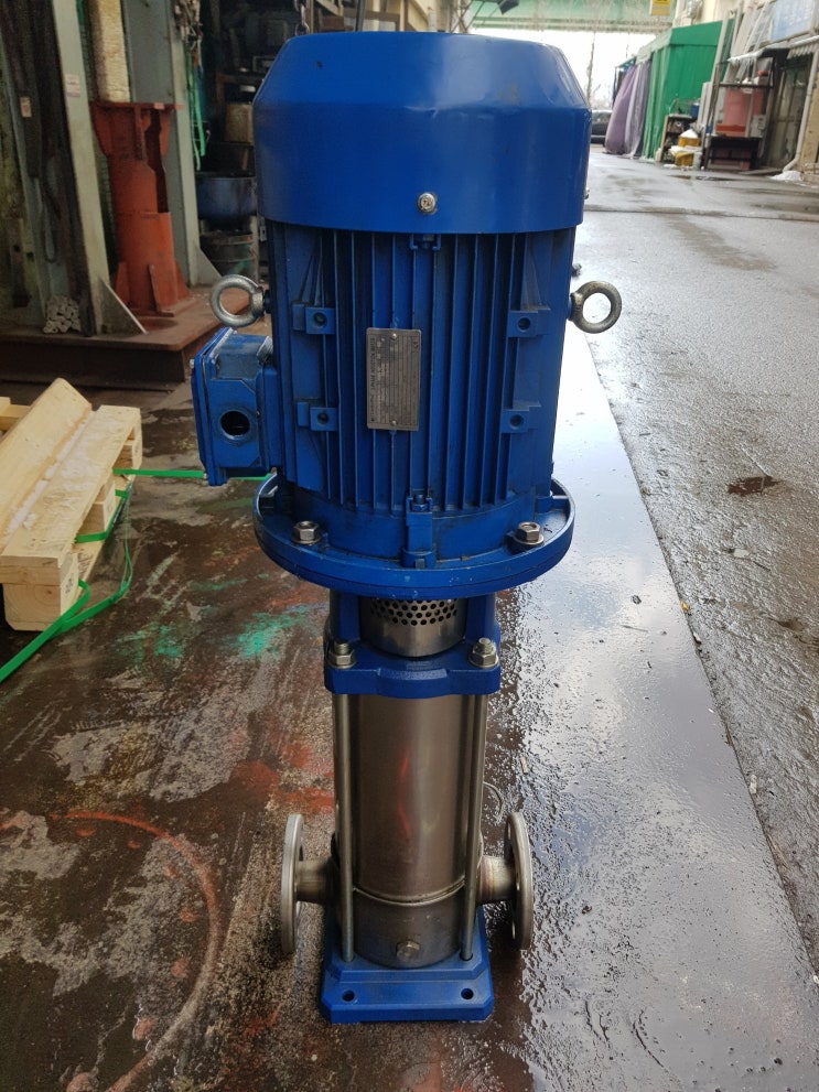 [씨앤씨토탈-LOWARA] 로와라 펌프 SV806 5.5KW 수리 : 네이버 블로그