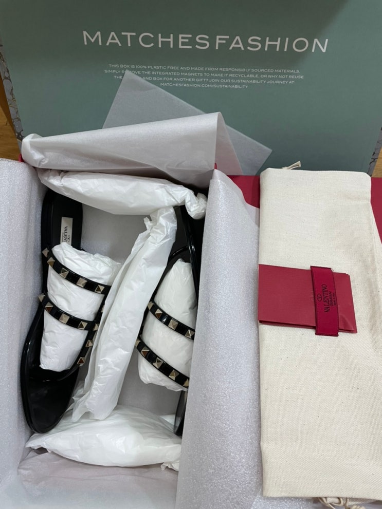 매치스패션 직구로 발렌티노 락스터드 샌들 네이버 블로그