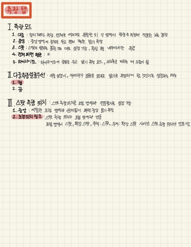 카메라 공부 14일차 : 소니 a7s3 측광탭, 화이트밸런스탭, 색상톤탭, 제브라패턴표시탭, AFMF탭, 초점영역탭, 얼굴눈AF ...