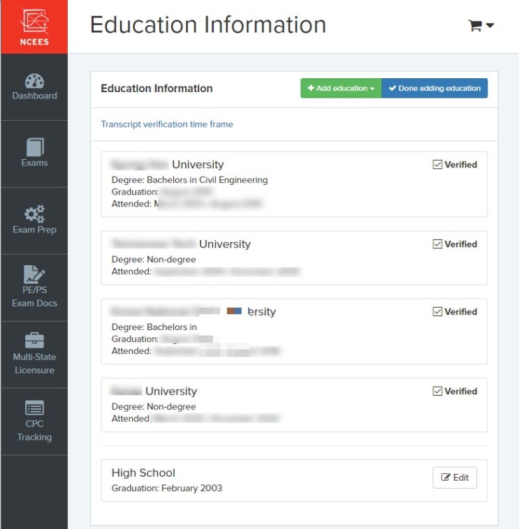 NCEES 학력인증(PE) 후기 : 네이버 블로그