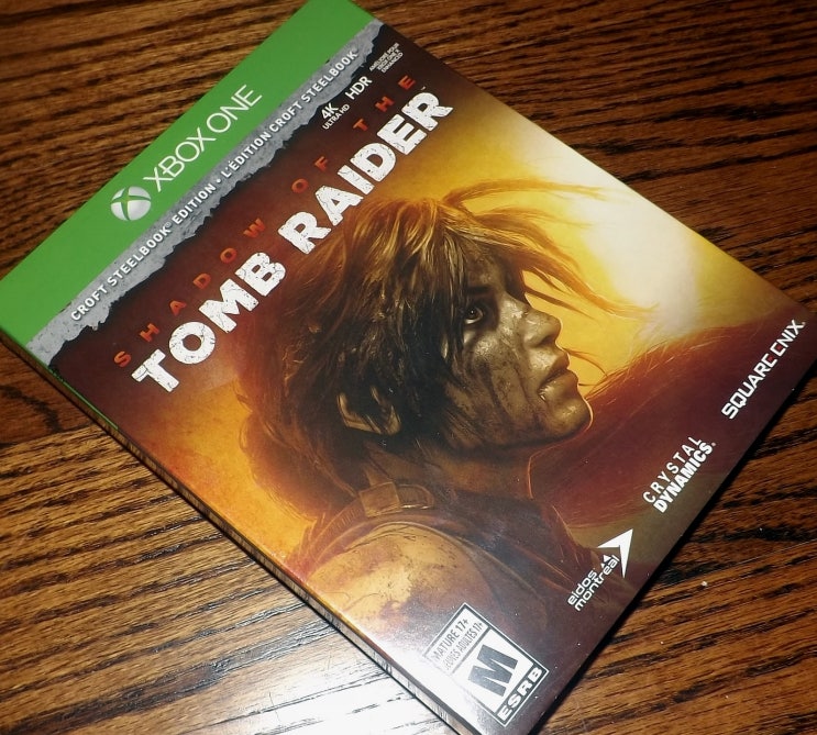 140. SHADOW OF THE TOMB RAIDER CROFT STEELBOOK EDITION (섀도우 오브 더 툼레이더 ...