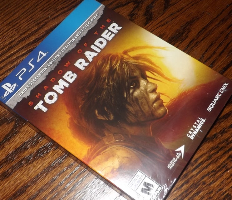 267. SHADOW OF THE TOMB RAIDER CROFT STEELBOOK EDITION (섀도우 오브 더 툼레이더 ...
