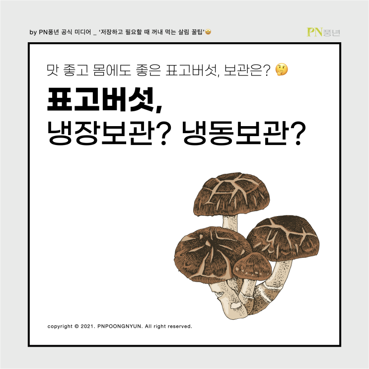 표고버섯 보관법 3가지 냉장냉동건조 네이버 블로그