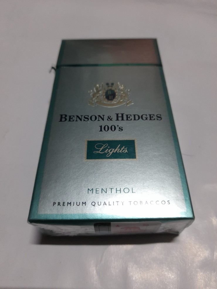 미국담배-BENSON & HEDGES 100's LIGHTS MENTHOL : 네이버 블로그