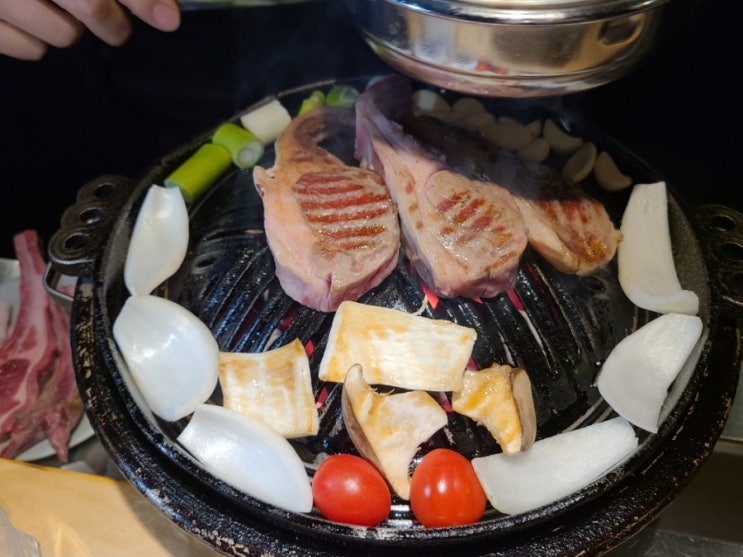 동탄 라무진 솔직후기 Feat 징기스칸 프렌치랙💛 라무진 동탄점 동탄 양갈비 동탄 남광장 맛집 네이버 블로그