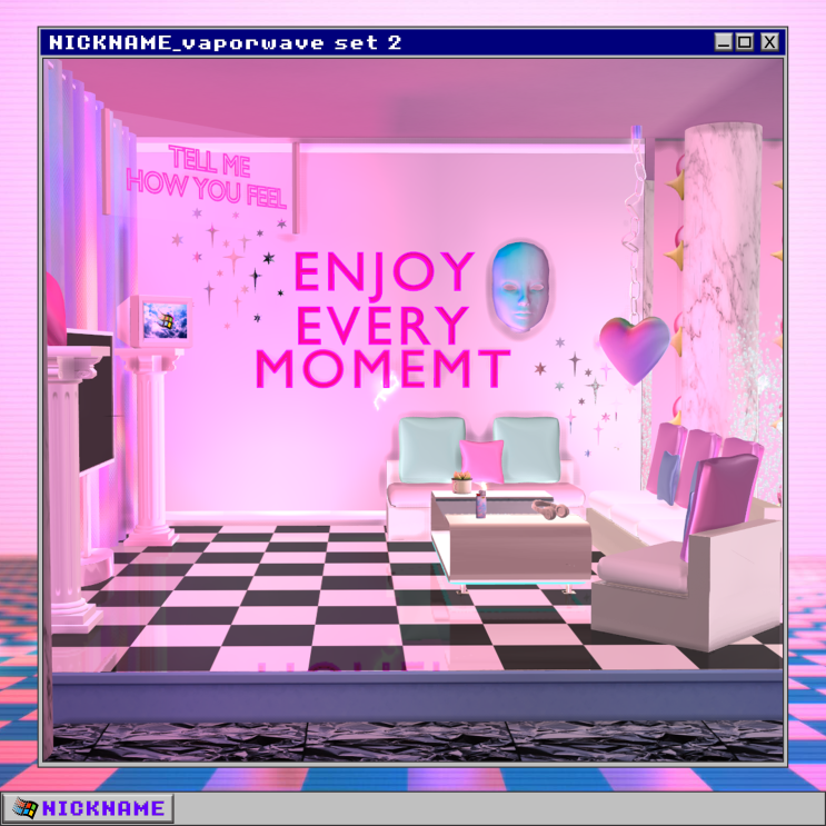 [DL] vaporwave set 2 : 네이버 블로그