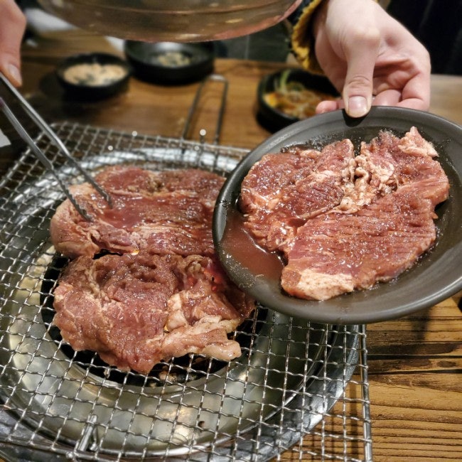 건대 고기 무한리필 벚꽃갈비 주류무제한 삼겹살 목살 수제양념갈비 까지♪ 네이버 블로그