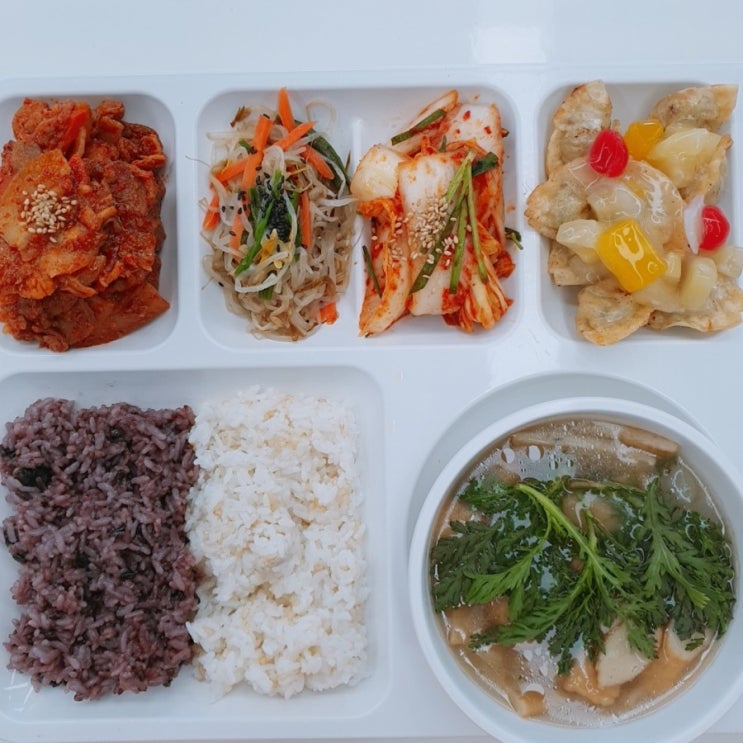 단체급식 메뉴모음어묵국제육볶음만두탕수숙주미나리무침배추겉절이 만들기구내식당 메뉴레시피식단일기 네이버 블로그