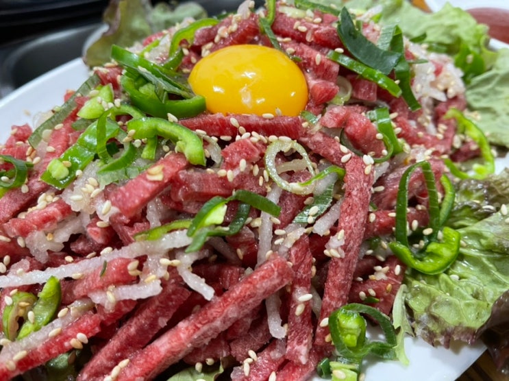 종로5가 살살 녹는 맛 육회가 맛있는 백제정육점 네이버 블로그