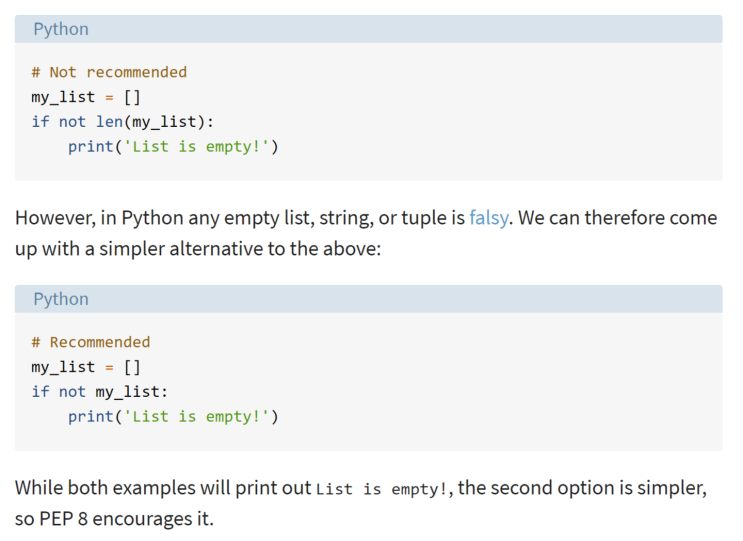 코드잇 TIL 파이썬 빈 리스트 확인시 if문과 len() 함수 : 네이버 블로그