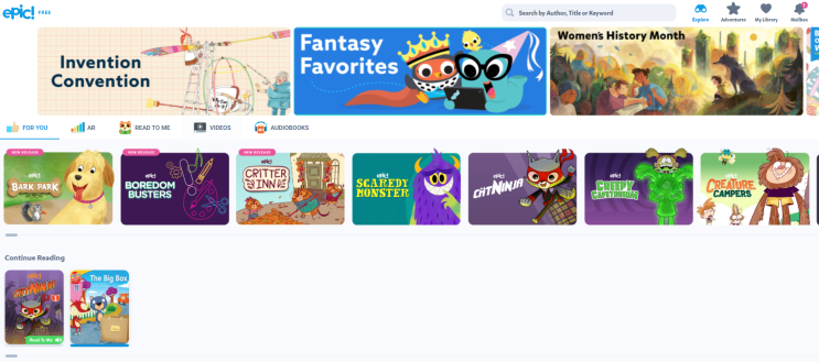 우리집 영어도서관 - Epic (Class Code 활용) : 네이버 블로그