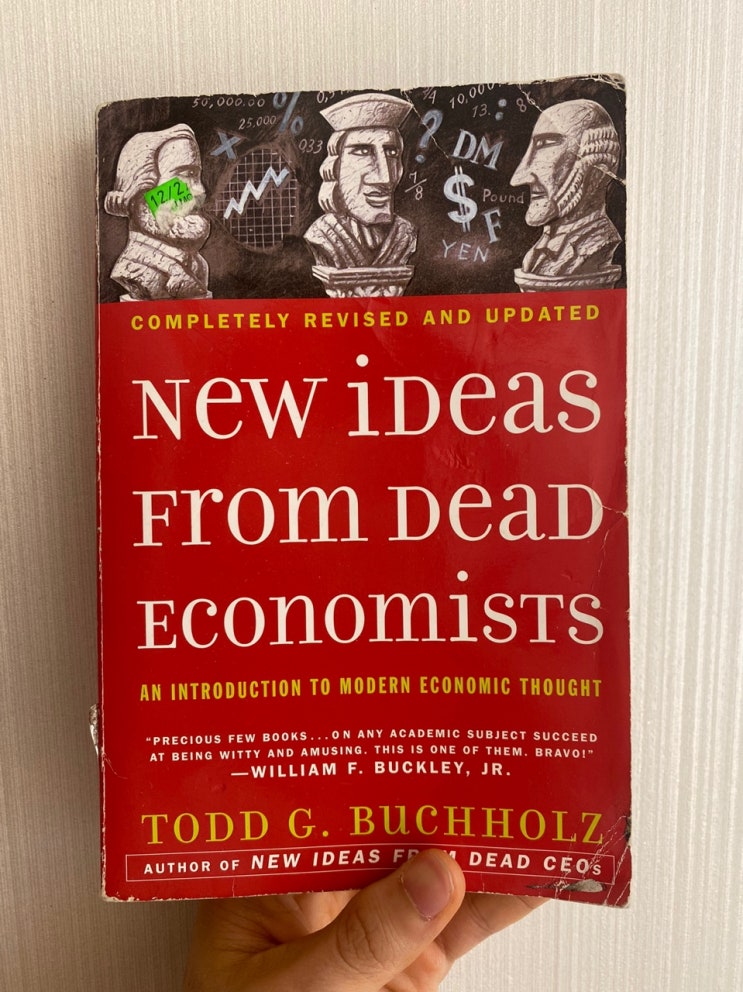 [Book Review/Notes] New Ideas from Dead Economists - 죽은 경제학자의 살아있는 아이디어 ...