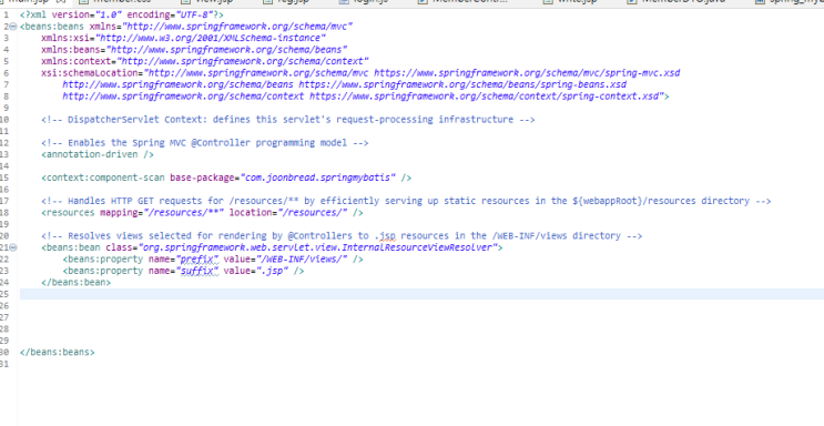 Spring - servlet-context.xml : 네이버 블로그