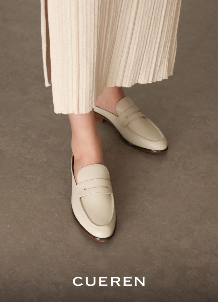 [CUEREN BEST] 봄맞이 쿠에른 화이트 컬러 여성 구두 추천(런던 로퍼, 블로퍼, 베를린 로퍼, 마드리드 플랫 ...