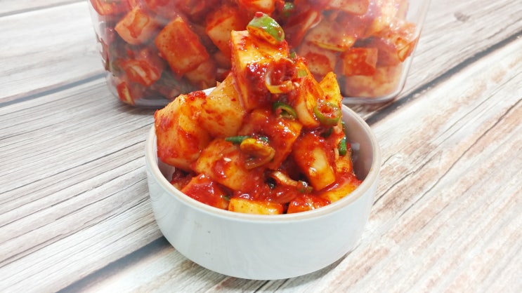 백종원 깍두기 담그는법 언제 먹어도 맛있는 레시피 : 네이버 블로그
