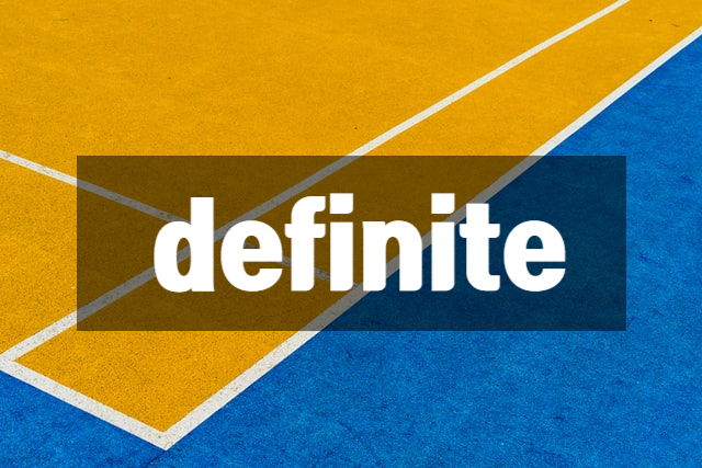 토요일 영어공부- 영단어 definite와 definitive를 살펴볼까요? : 네이버 블로그