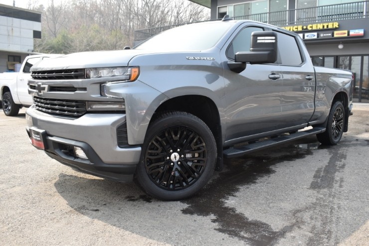 2021 시보레 실버라도 RST(Chevy Silverado 1500 RST), Satin Steel색상, 무주행신차, 입고 ...