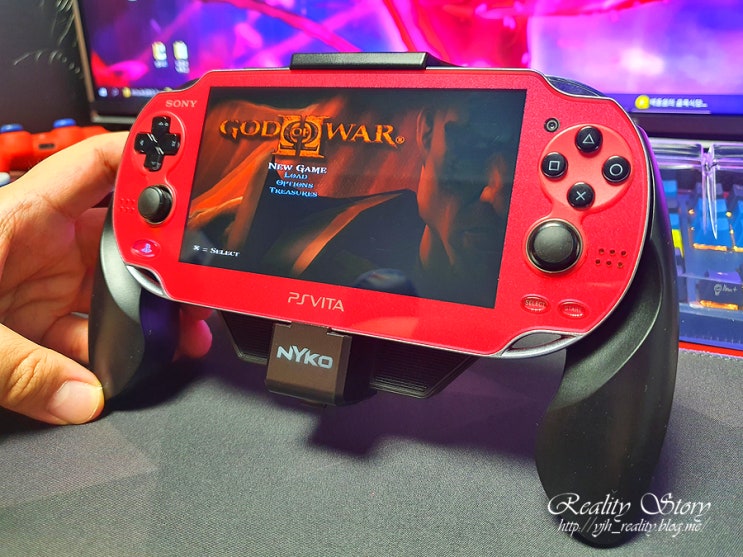 PS VITA(PS비타) 1세대 초레어!! NYKO 파워 그립케이스(NYKO POWER GRIP)+코스믹레드 추가!! : 네이버 블로그