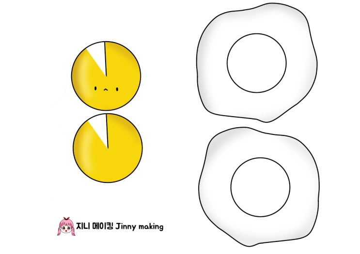 [무료도안] 틱톡에서 핫한 팝잇 만들기 도안나눔/ DIY 계란 Pop it으로 스트레스 해소하기 : 네이버 블로그