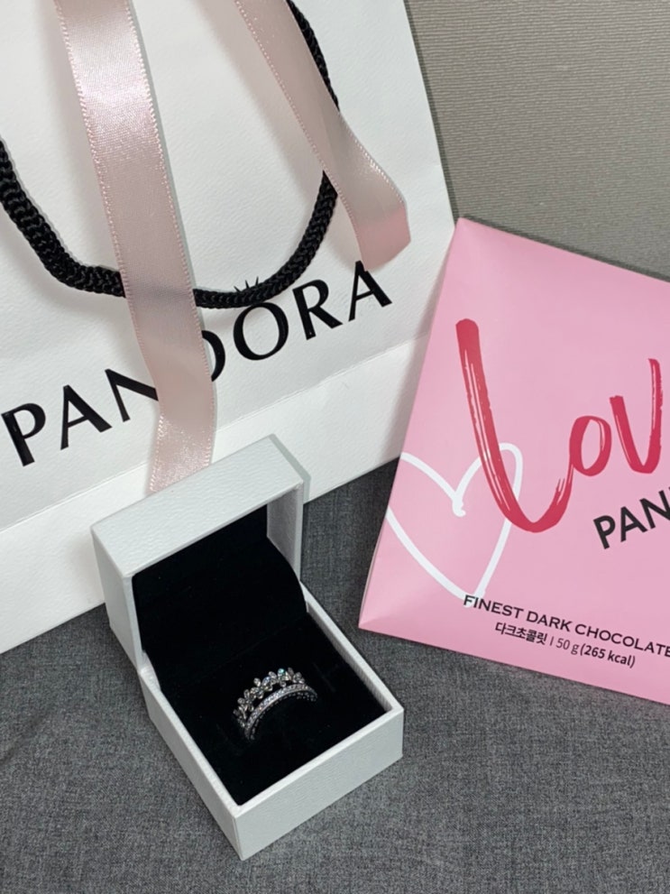 [판도라] 데이지 실버링 190934CZ / 실버링 큐빅 지르코니아 190963CZ 구매 후기 : 네이버 블로그
