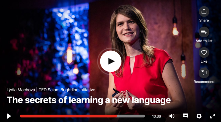 [TED 요약] Lydia Machova: The Secrets of Learning a New Language : 네이버 블로그