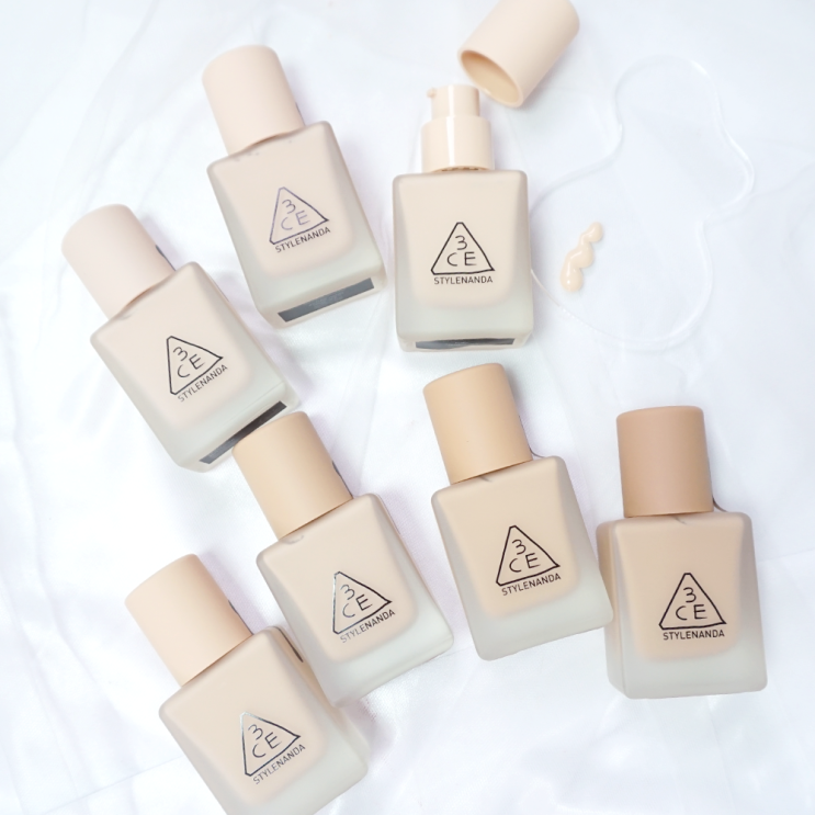 3CE 벨벳 핏 파운데이션, 깔끔하게 커버해주고 벨벳처럼 보송하게 피부 표현해줌!!! : 네이버 블로그