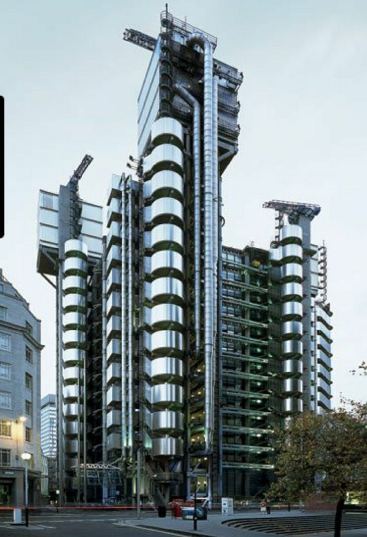 리차드 로저스의 로이드빌딩 lloyd's of london, england, richard rogers, 1986 : 네이버 블로그