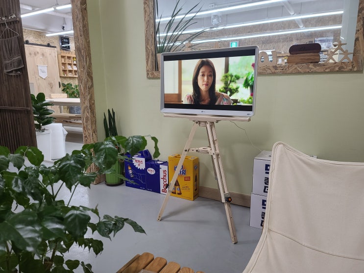 룸앤티비 거치대....무한 노가다 시작.....^^ : 네이버 블로그