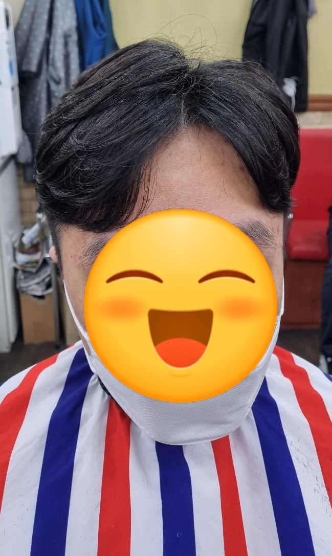 20대 남자생머리 가르마파마 5대5 가르마펌 자연스럽게 볼륨펌 투블럭파마 손질편한 파마머리 가라앉는 윗머리에 볼륨으로 힘이