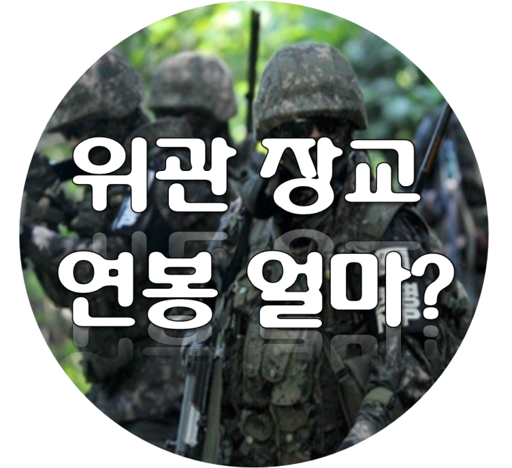 2021년 소위 중위 대위 월급 연봉 실수령액 위관장교 계급 초봉 호봉 봉급표 Ft육군해군공군해병대 네이버 블로그