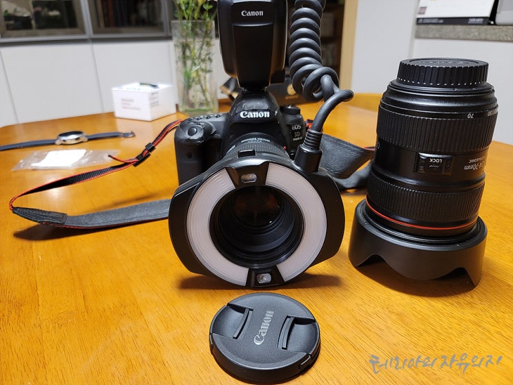 캐논 접사 렌즈용 매크로 링플래시(MACRO RING LITE) MR-14EX II 중고 사용기 : 네이버 블로그