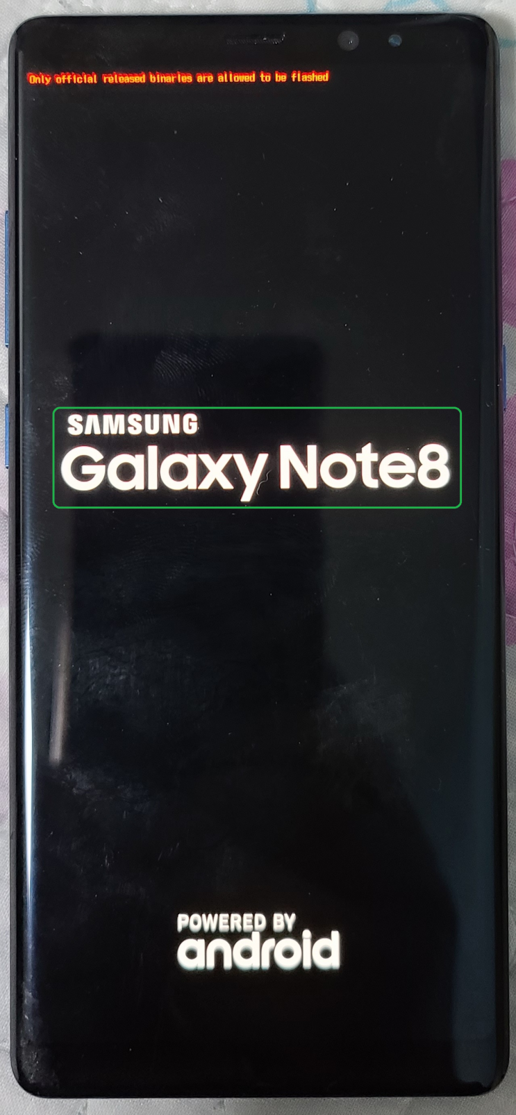 삼성 갤럭시 Note8 (SM-N950N) 안오미 폰 택배 서비스 : 네이버 블로그