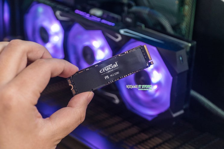 SSD 추천 마이크론 Crucial P5 M.2 NVMe 대원 CTS 500GB 후기 : 네이버 블로그
