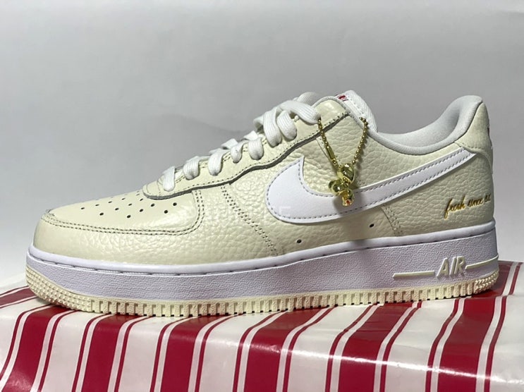 [review] Nike Air Force 1 07 Premium Popcorn 나이키 에어포스 프리미엄 팝콘 팝콘포스 구매후기 ...