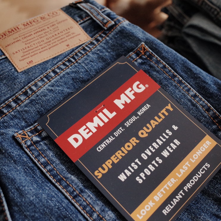 wynd(와인드) - 데밀(Demil)의 Lot.026 데님 제품들이 입고 되었습니다 : 네이버 블로그
