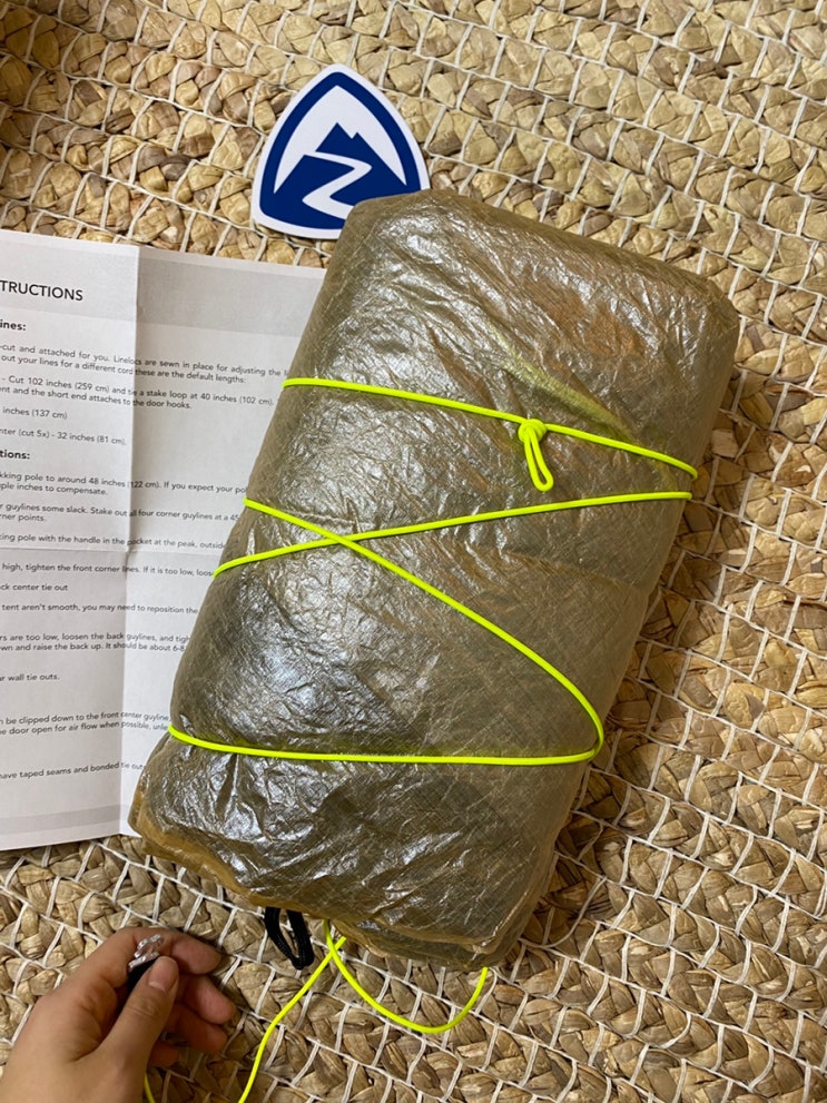 Zpacks Plexamid 텐트 직구 일기 & 개봉기 : 네이버 블로그