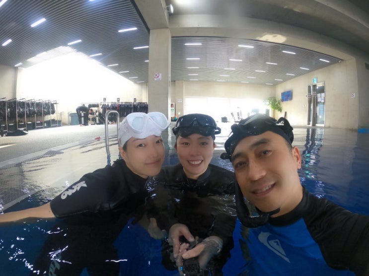 프리다이빙교육 K26 잠수풀 드디어가보다! : 네이버 블로그