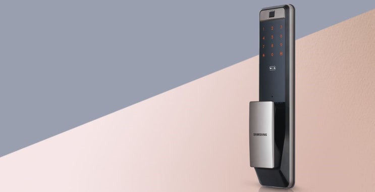 삼성도어락 SHP-DP960 수동/자동 잠김 설정 : 네이버 블로그